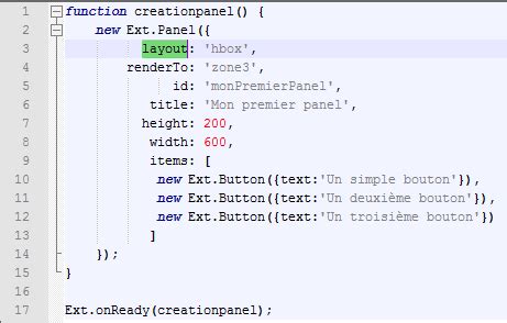 Tutoriel ExtJS N Comprendre Les Conteneurs ExtJS Objis Com