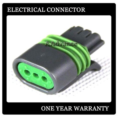 Delphi Pa66 Female Connector 3 Way For G M C Cars Dj7039y 1 5 21 Auto