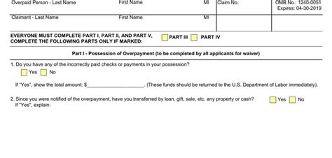 Form Owcp 20 ≡ Fill Out Printable Pdf Forms Online