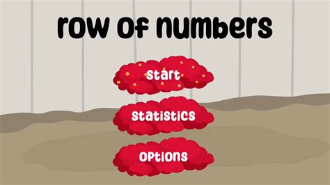 Row Of Numbers Visiongame Hra Visiongame