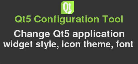 Change Qt Application Style With Qt Ct PCsuggest