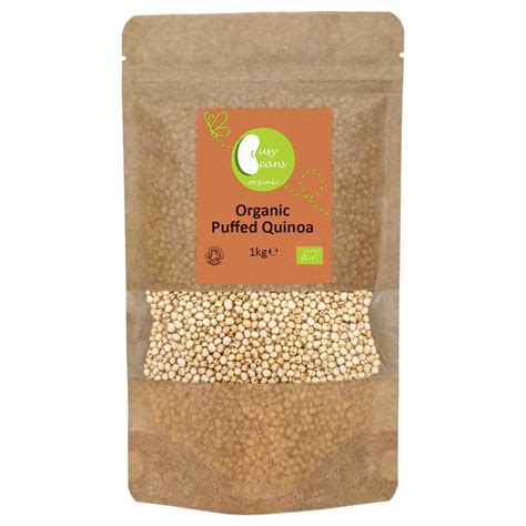 Organic Puffed Quinoa Busy Beans Organic