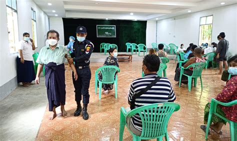 ကမမောင်းမြို့၌အသက် ၅၅ နှစ်နှင့်အထက် ပြည်သူများအား ကိုဗစ် ၁၉ရောဂါကာကွယ်ဆေး ပထမအကြိမ်ထိုးနှံပေး