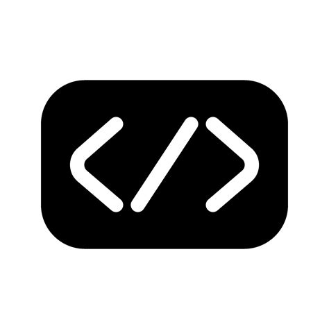 Coding Icon Vector Symbol Design Illustration 26627745 Vector Art At Vecteezy