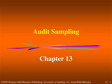 PPT Audit Sampling PowerPoint Presentation Free Download ID 3033068