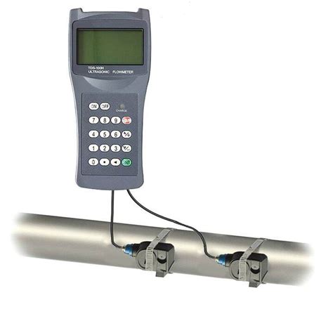Tds 100h Portable Handheld Ultrasonic Flow Meter With Clamp On Sensor M2 Dn50 700mm Water