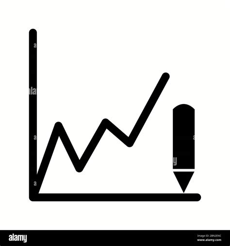 Beautiful Drawing Graphs Glyph Black Icon Stock Vector Image And Art Alamy
