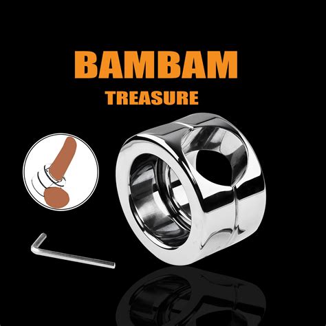 Stainless Steel Penis Scrotum Stretcher Cock And Ball Torture Heavy
