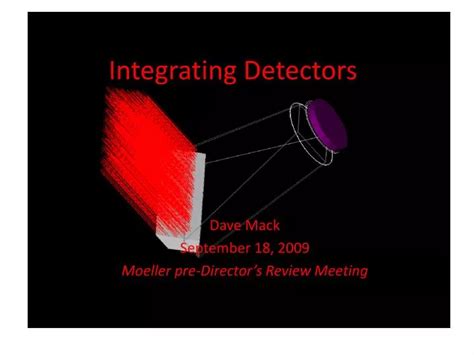 Ppt Integrating Detectors Powerpoint Presentation Free Download Id