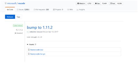 Latest Version Tag Issue Microsoft Vscode GitHub