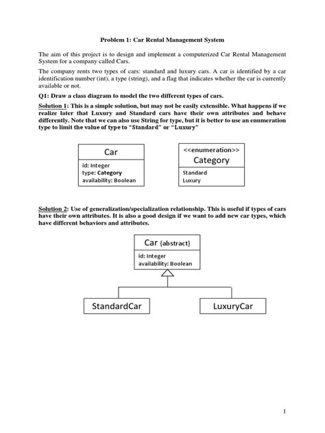 2 Carreservation Modeling Exercises Solution Pdf Boolean Data Type