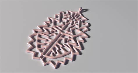 Bug Symbol Pendant By SteedMaker Download Free STL Model Printables Com