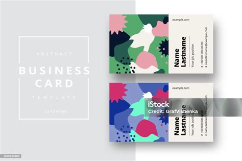 최신 유행 최소한의 추상 명함 템플릿입니다 기하학적 패턴의 현대적인 기업 문구 Id 레이아웃 정보 샘플 이름 텍스트와 벡터 패션