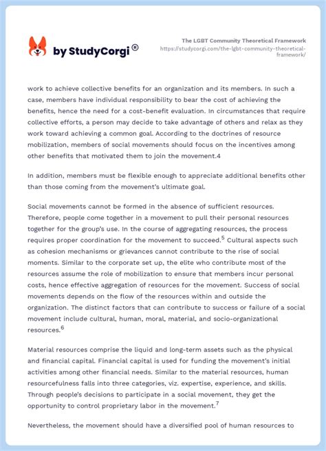 The Lgbt Community Theoretical Framework Free Essay Example