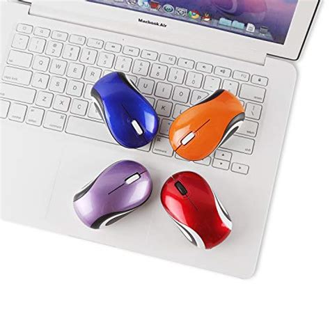 Elec Space Mini Small Wireless Mouse For Travel Optical Portable Mini Cordless Mice With USB