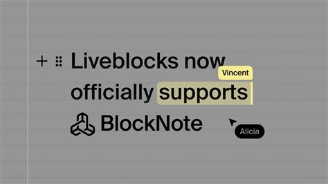 Add Notion Style Collaborative Text Editing To Your App With Liveblocks Blocknote Liveblocks Blog