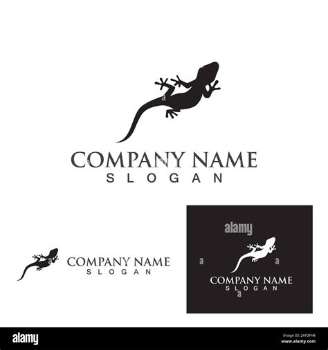 Lizard Logo And Symbols Vector Stock Vector Image And Art Alamy