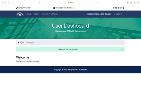 Github Devyanshagrawalreal Estate Management Django Its A Django Project On Real Estate