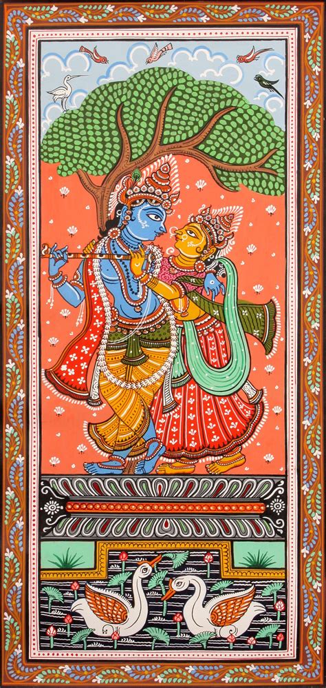 The Divine Couple Radha And Krishna