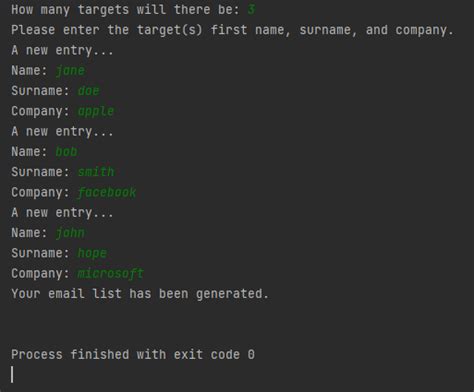 Github Morellanthonywordlist Email Generator Creates A Wordlist Of Emails Addresses From