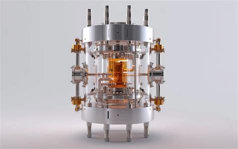 Premium Photo The Quantum Reactor Experience On White Background