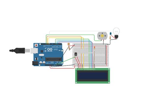 Circuit Design Ta Prak Embedded Sensor Dalam Tinkercad