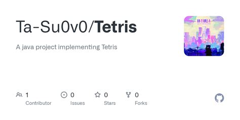 Github Ta Su0v0tetris A Java Project Implementing Tetris