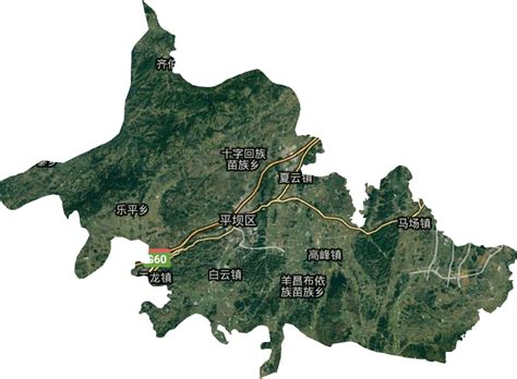 安顺市平坝区地图 安顺市地图全图 伤感说说吧