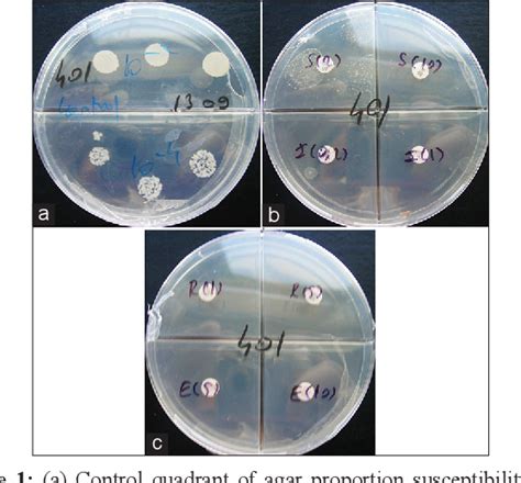 Figure 1 From Comparison Of Manual Mycobacteria Growth Indicator Tube And Epsilometer Test With