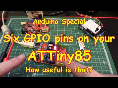 free video six gpio pins on an attiny85 from ralph s bacon class central