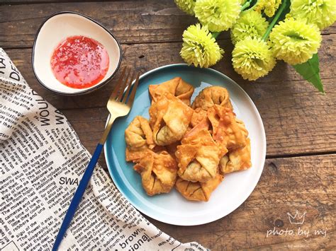 炸云吞怎么做 炸云吞的做法 魔镜的妖精 豆果美食