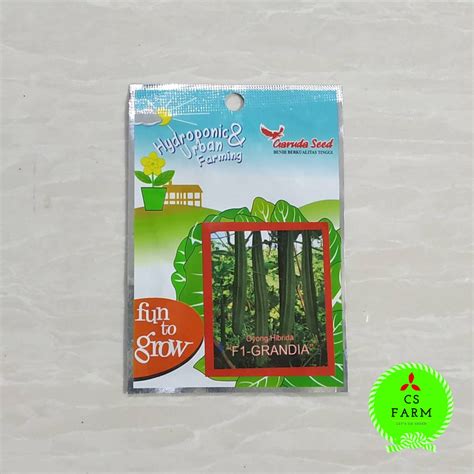 Jual Benih Biji Gambas Oyong Urban Farming Garuda Seed Shopee Indonesia