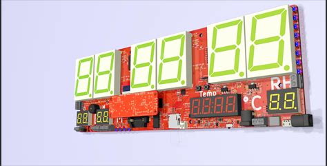 Github Skullkill Esp32 Wall Clock Pcb Esp32 Based 30cm Wall Mounted Clock Wifi Ntp Snmp