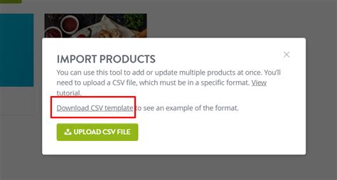 Import Products From Csv Strikingly Help Center