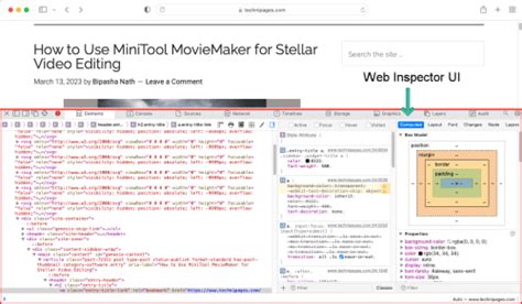 MacOS Enable Web Inspector In Safari Technipages