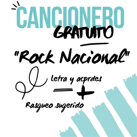 Cancionero De Rock Nacional Flor De Ukelele