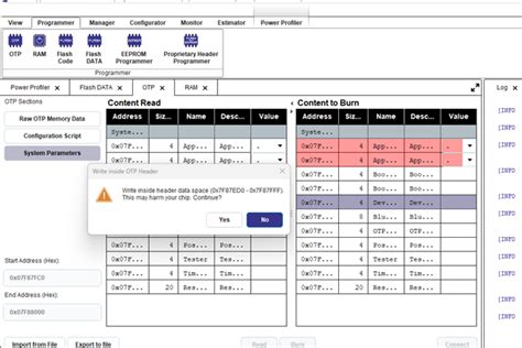 OTP Programming Issue Bluetooth Low Energy Renesas Wireless Connectivity Renesas