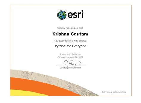 esri esri gis python arcgispro arcpy geospatialanalysis ai… krishna gautam