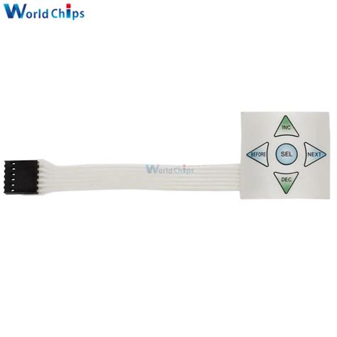 Composants électroniques 1x5 Matrix Array 5 Touches Interrupteur