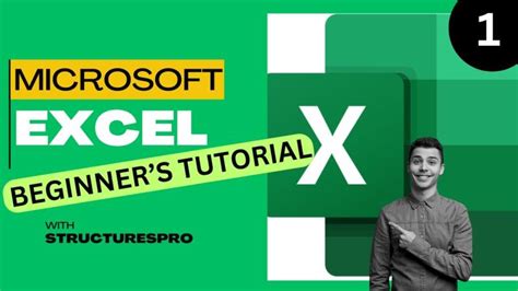 Structures Pro On Linkedin Microsoft Excel Tutorial Beginners Level 01