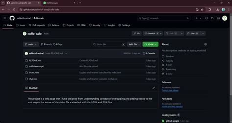 [video] created a web page based on overlapping concept sabbrish d m