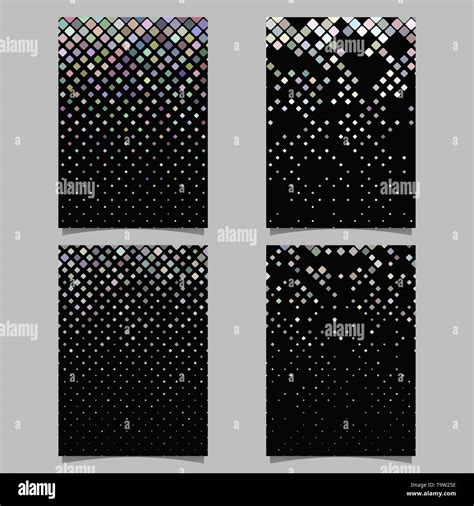 Abstract Diagonal Square Pattern Background Poster Template Stock