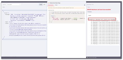 RangeError Maximum Call Stack Size Exceeded In Function Node N8n V0
