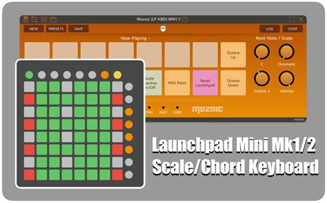 Launchpad Mini Mk Mk Scale Chord Keyboard Patchstorage