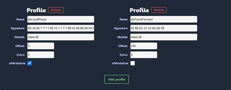 Github Vxcall Miradump Mag Web Based Gui App To Find Offsets In Various Games