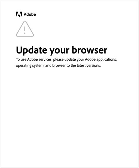 Update Your Operating System To Work With Adobe Apps
