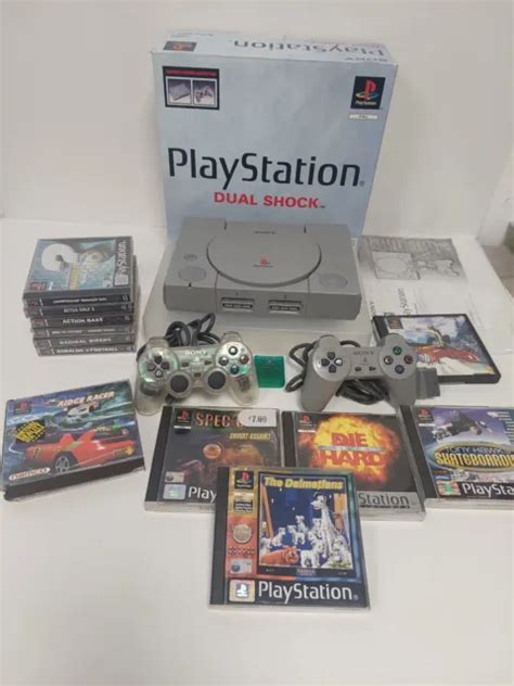 BOXED SONY PLAYSTATION Bundle Console Controllers Games Clean Sharp Box