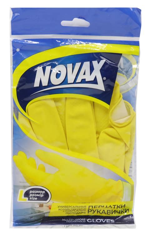Novax უნივერსალური ლატექსის ხელთათმანი 1 წყვილი L Veli Store