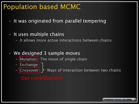 stereo matching using population based mcmc ppt download