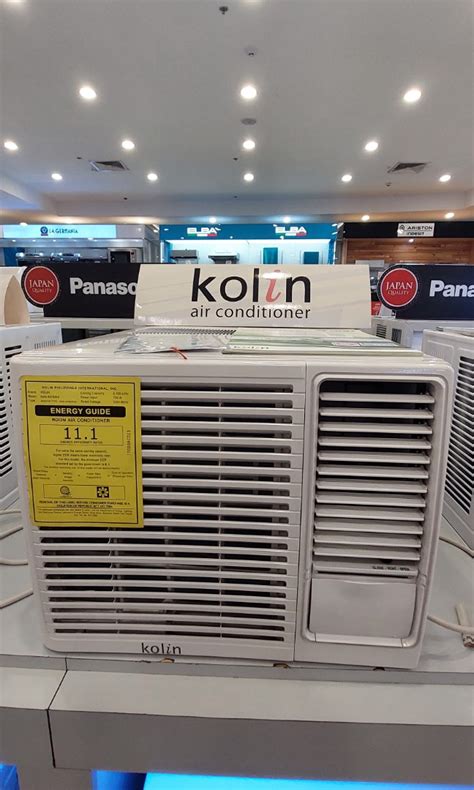 Kolin Window Type Manual Tv And Home Appliances Air Conditioning And Heating On Carousell